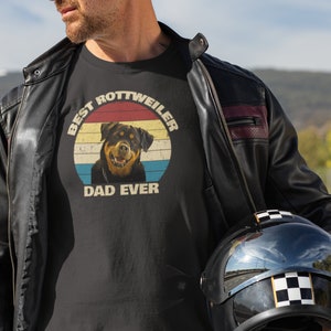 Rottweiler Shirt for Dog Dad, Rottweiler Dad Shirt, Rottweiler Gift for ...