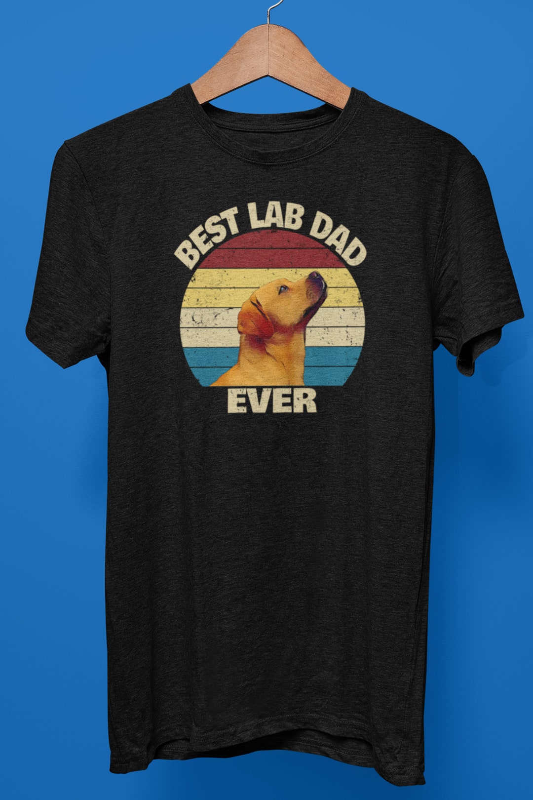Lab Shirt for Dog Dad, Yellow Lab Dad Shirt, Yellow Labrador Shirt ...