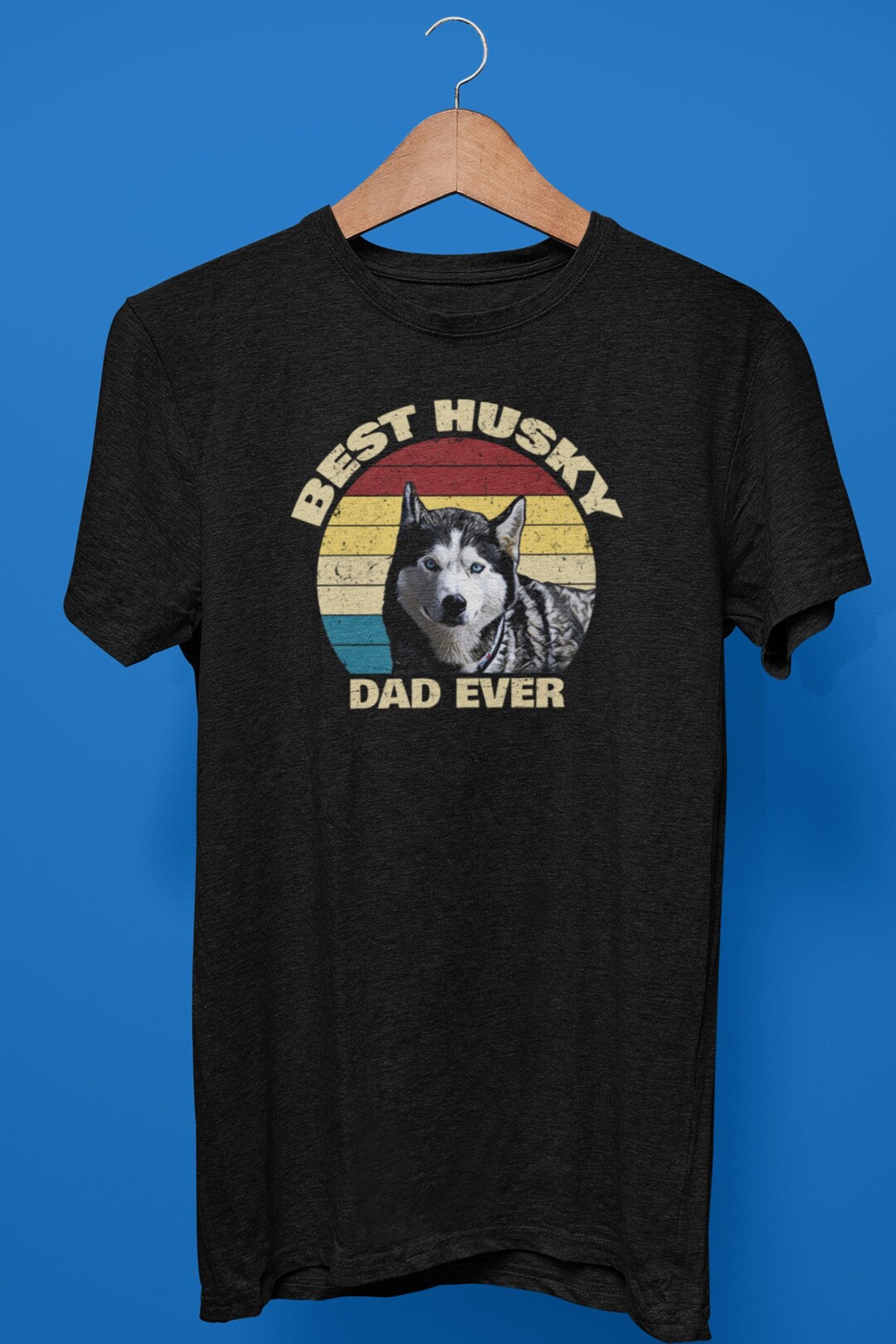 Husky Shirt for Dog Dad, Husky Dad Shirt, Siberian Husky Gifts for the ...