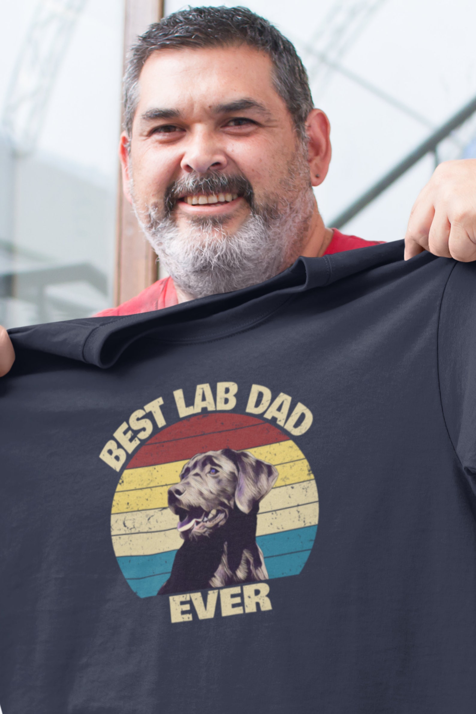 Chocolate Lab Shirt for Dog Dad, Chocolate Lab Dad Shirt, Chocolate Lab ...