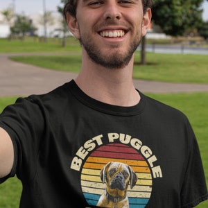 Puggle Shirt for Dog Dad, Puggle Gifts for the Puggle Dad! Puggle T ...