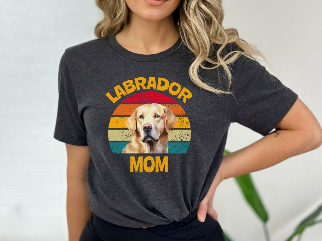 Yellow Lab Shirt, Labrador Gifts for the Labrador Mom, Yellow Labrador ...