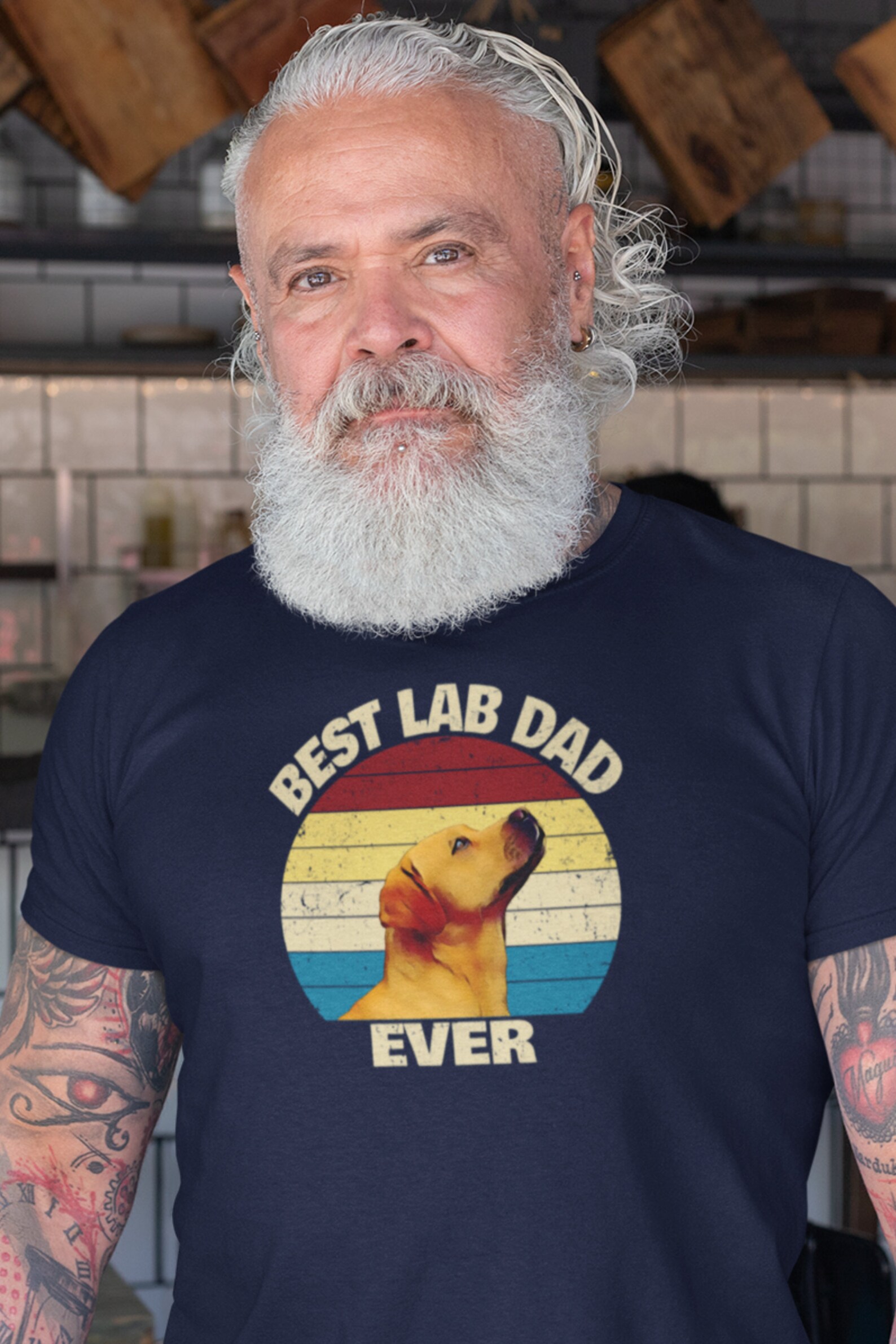 Lab Shirt for Dog Dad Yellow Lab Dad Shirt Yellow Labrador - Etsy