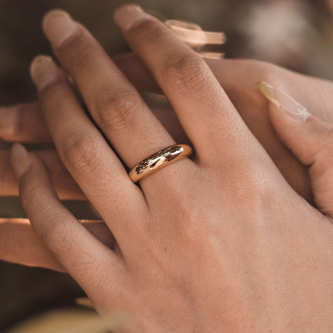 Luna Ring Gold Luna Ring Silver Luna Ring Perfect Simple Ring for Her ...