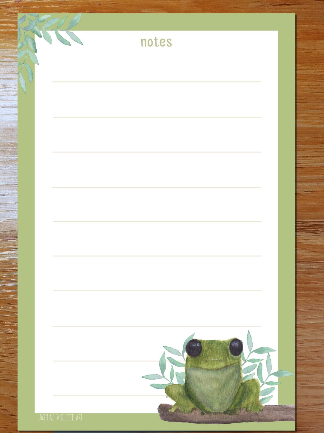 Notepads Memopads | Frog Notepads | Cute Notepads | Cute Frogs | Cute ...