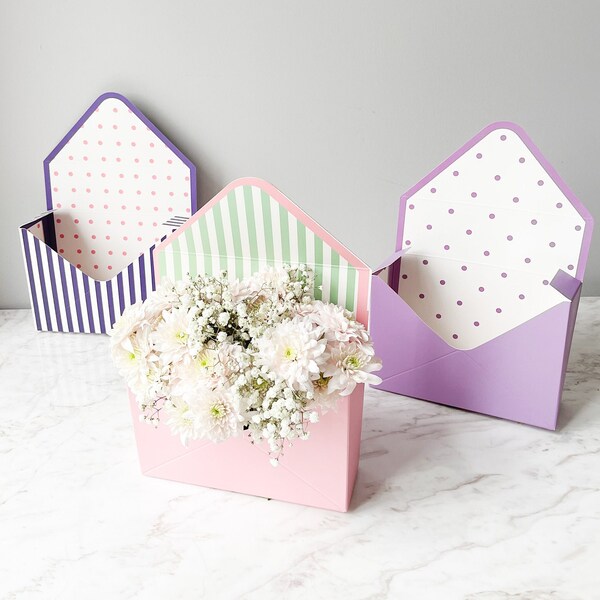 Wedding Day Envelope Boxes - Etsy