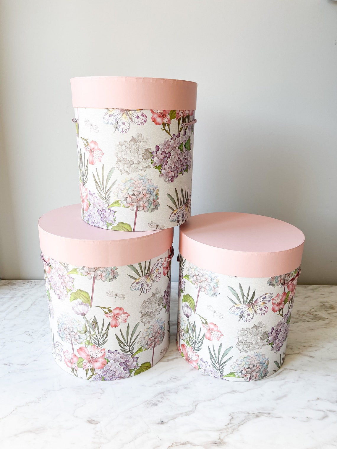 Extra Large Luxury Floral Print Box Large Box Flower Box - Etsy
