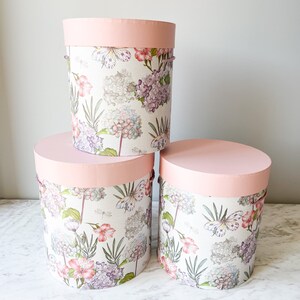 Extra Large Luxury Floral Print Box, Large Box, Flower Box, Floral ...