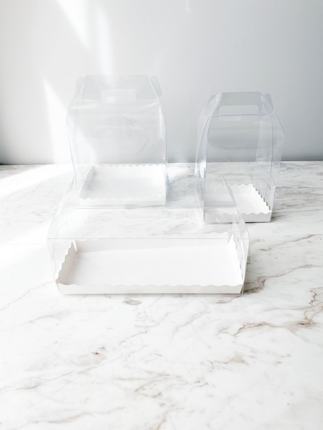 Dessert Pastry Box Sweet Box Dessert Box Flower Box Cake - Etsy