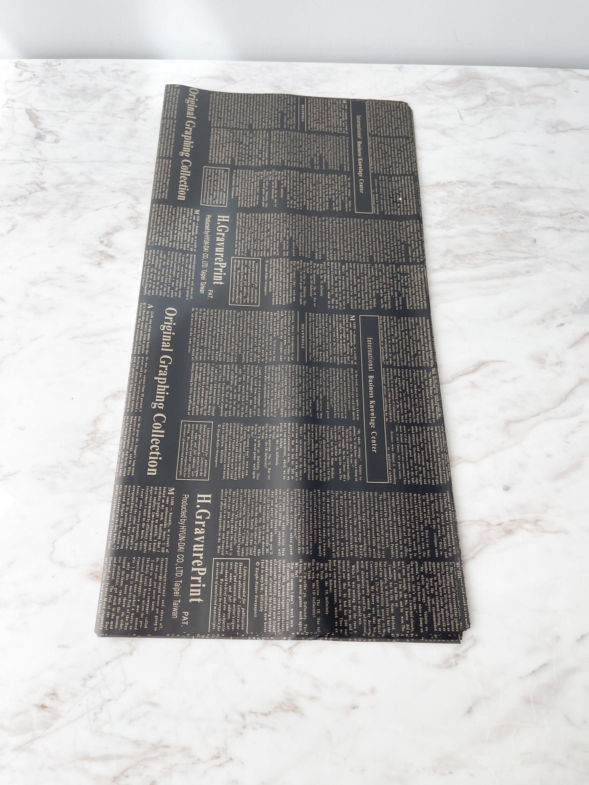 20 Sheets Newspaper Wrapping Papers Gift Wrap Gift - Etsy