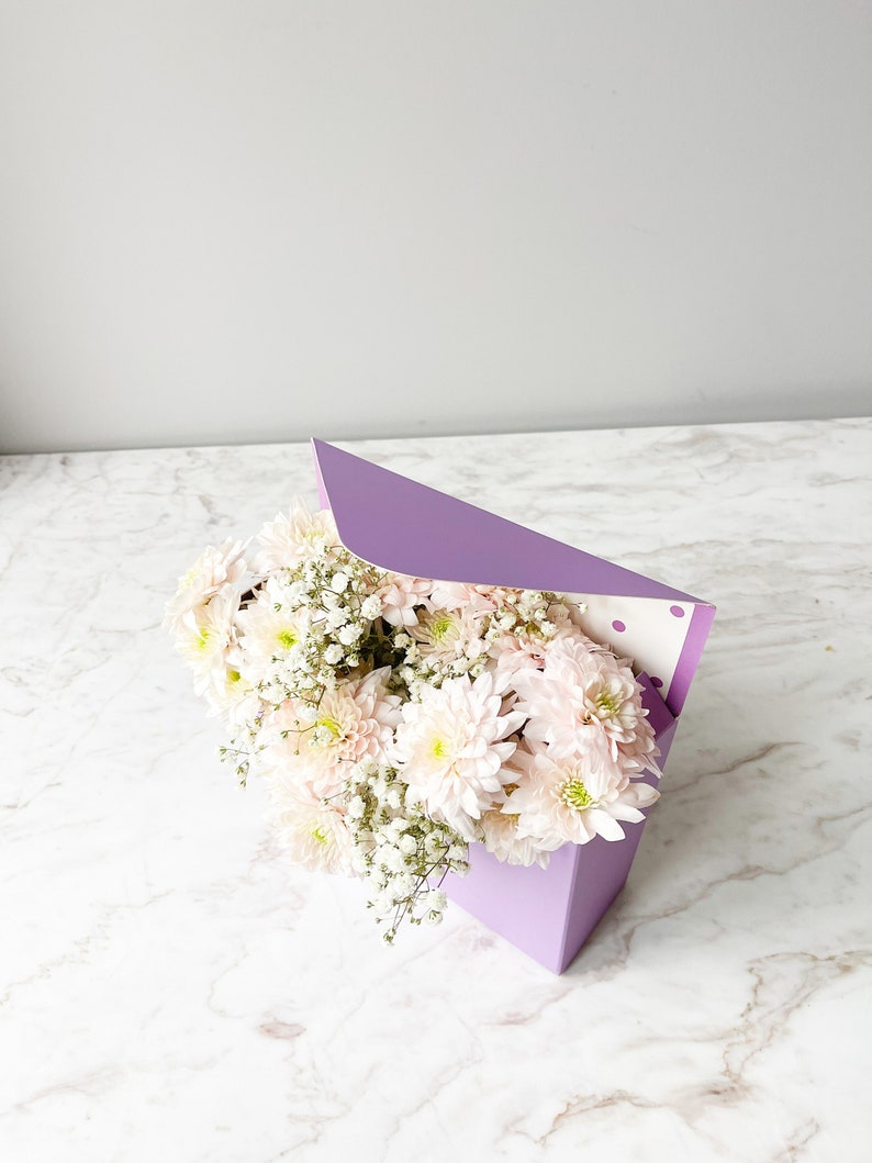Envelope Shaped Flower & Gift Boxes Coloured Boxes Gift Box - Etsy Canada