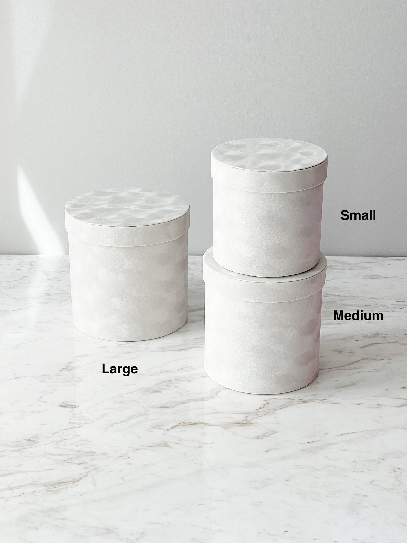 Cylinder Velvet Boxesgift Boxflower Boxround Gift Boxfor | Etsy