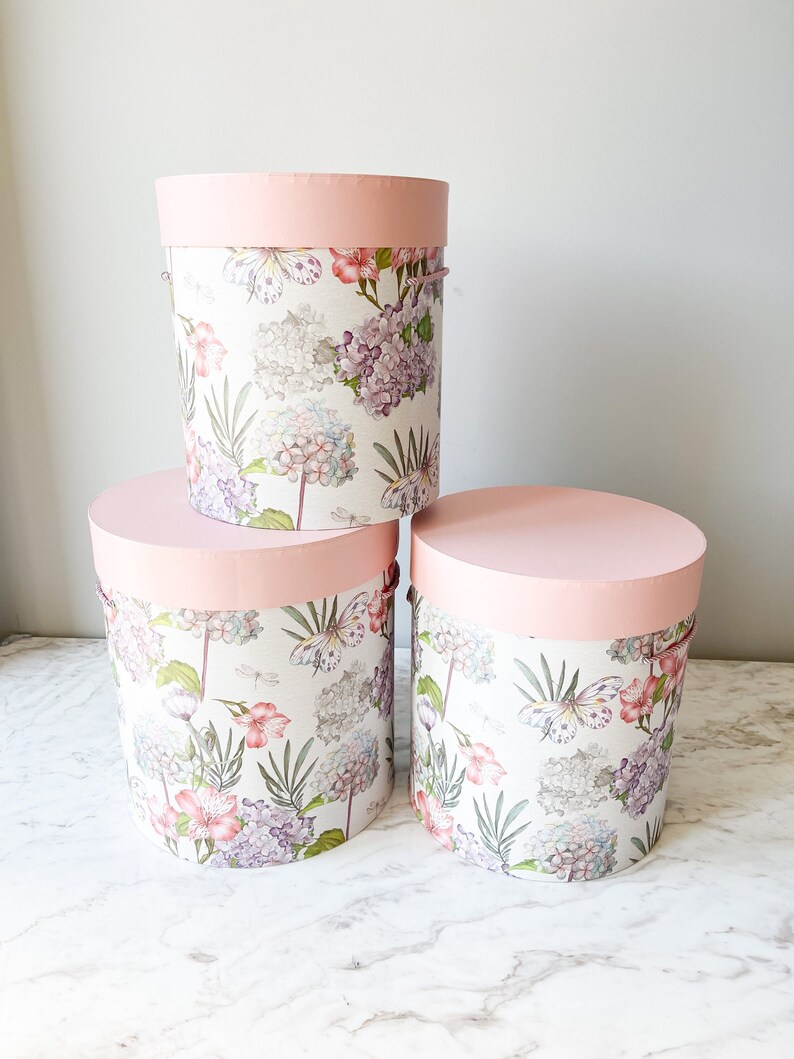 Extra Large Luxury Floral Print Box Large Box Flower Box - Etsy