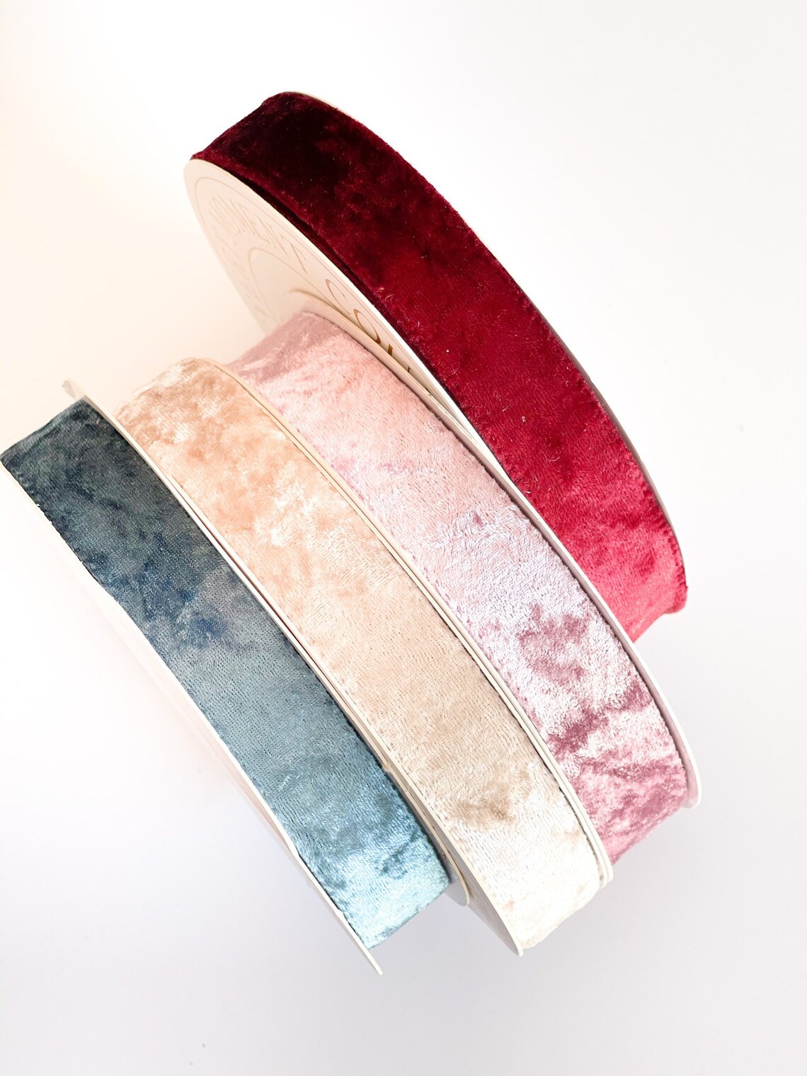 Luxury Velvet Ribbons 4 Colours Gift Wrapping Flower - Etsy