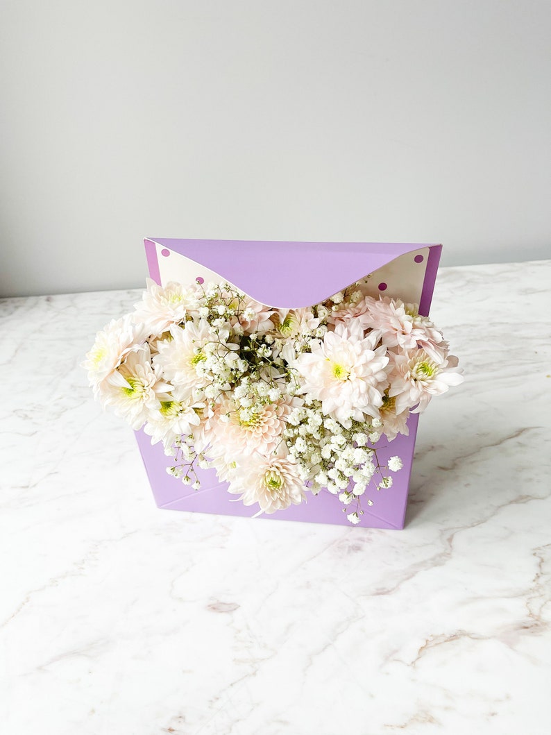Envelope Shaped Flower & Gift Boxes Coloured Boxes Gift Box - Etsy Canada