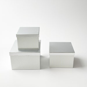 Gold Box, Silver Box, Gift Box, Flower Box, Square Box, Stripe Gift Box ...