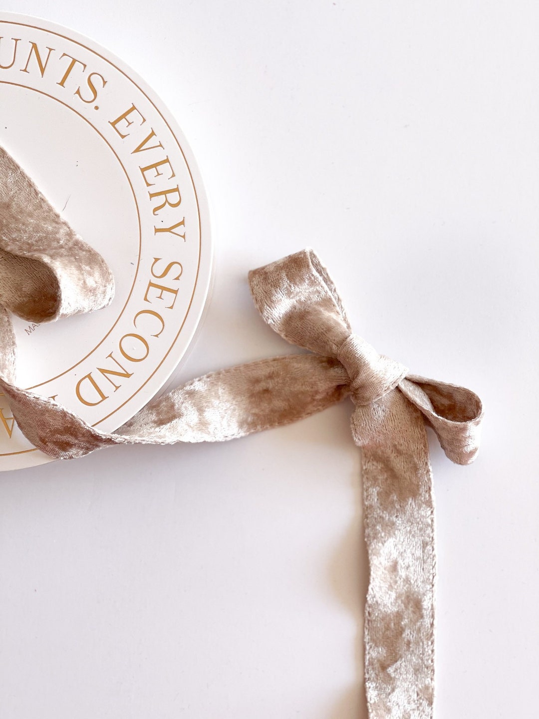 Luxury Velvet Ribbons, 4 Colours, Gift Wrapping, Flower Bouquet, Luxury ...