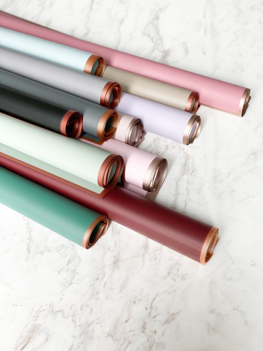 20 Sheets, Gold Line Wrapping Papers, Gift Wrap, Gift Wrapping, Flower ...