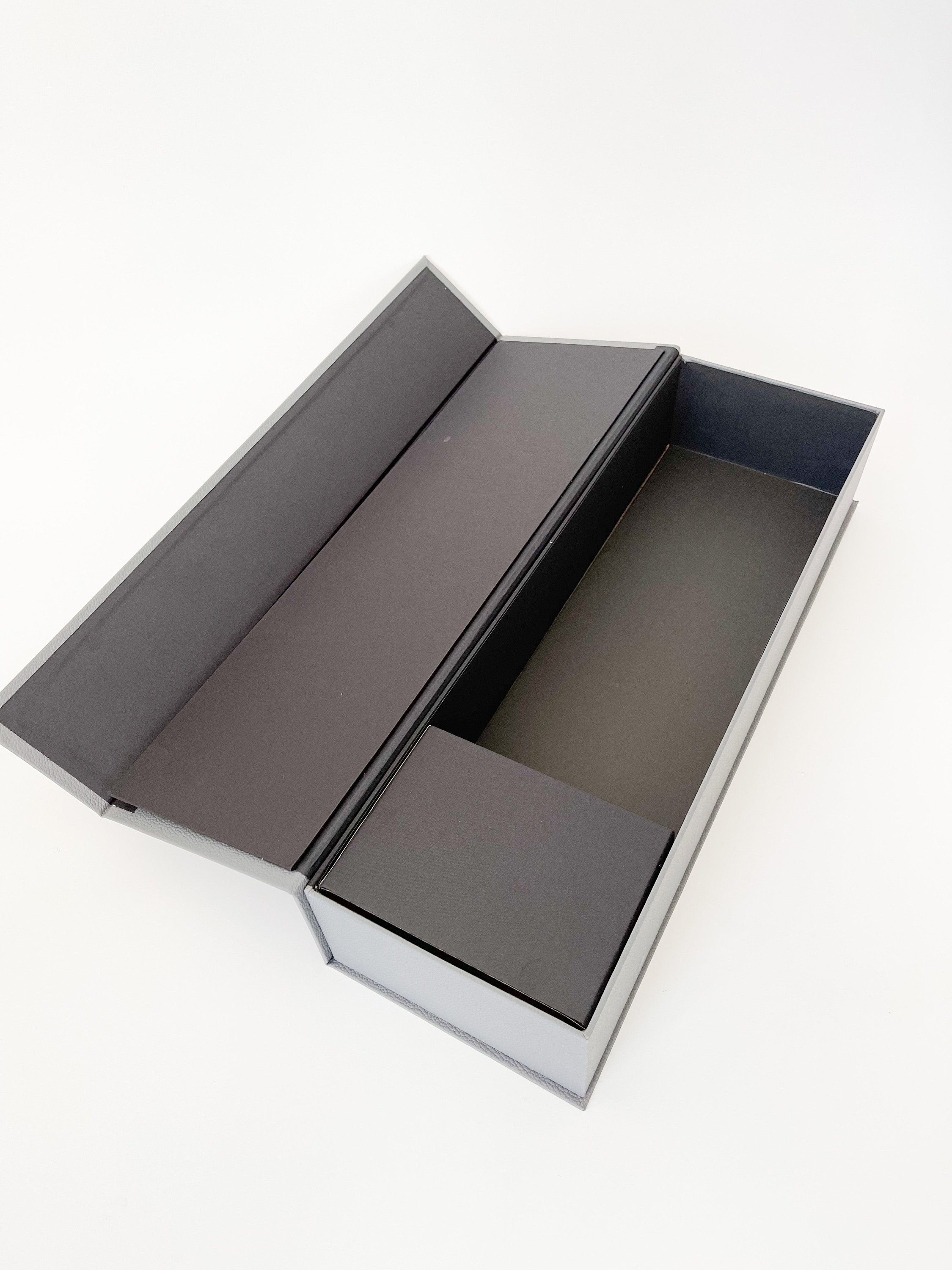 Tall Grey Flower Box Gift Box Rectangle Box Tall Box Gift | Etsy