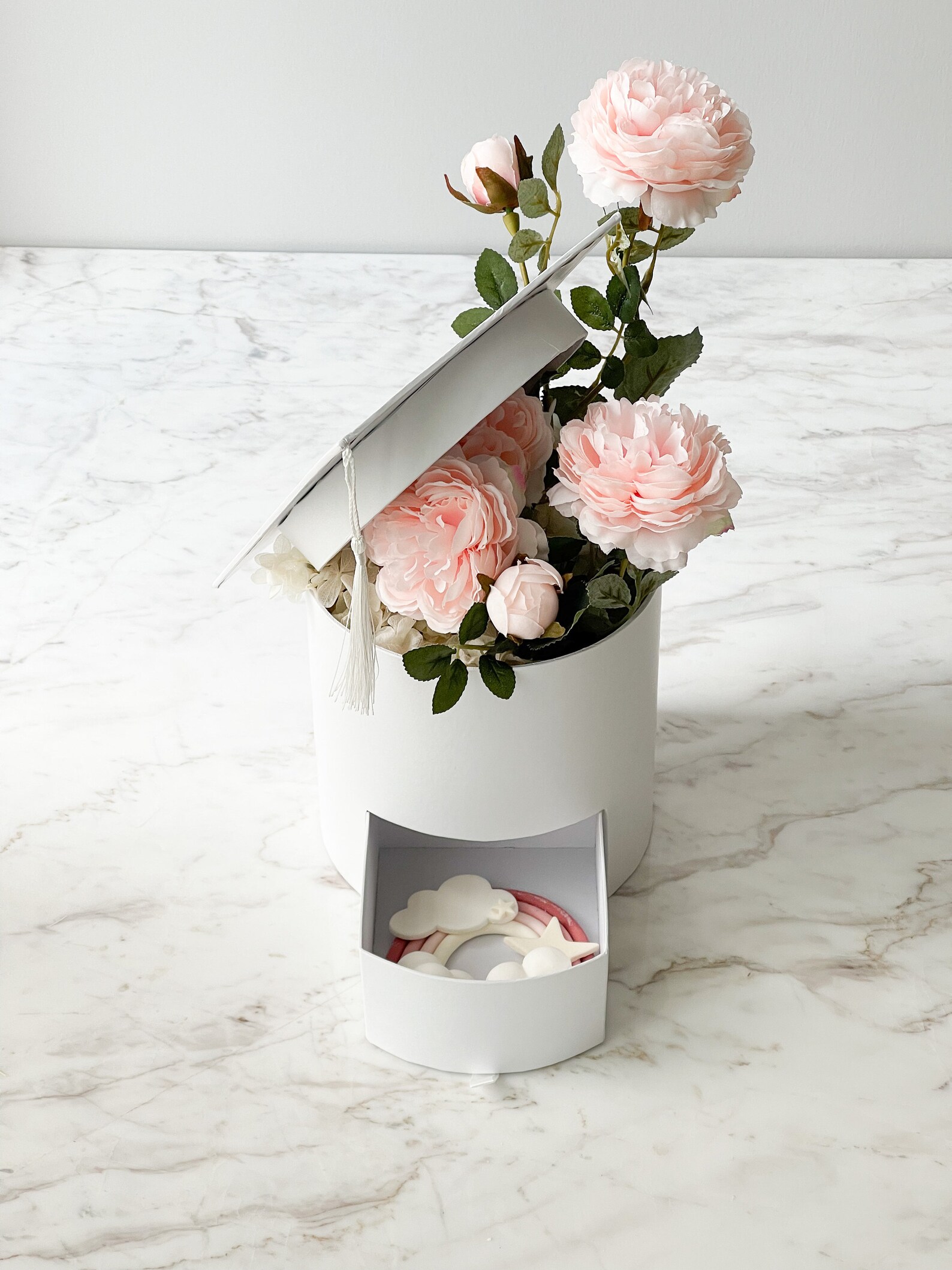 Graduation Box Graduation Gift Box Graduation Flower Box - Etsy Canada