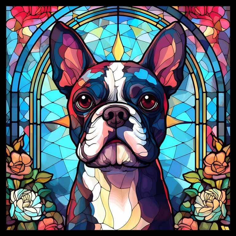 Stained Glass Dog Breeds Pattern: 25 Designs (digital Download) - Etsy