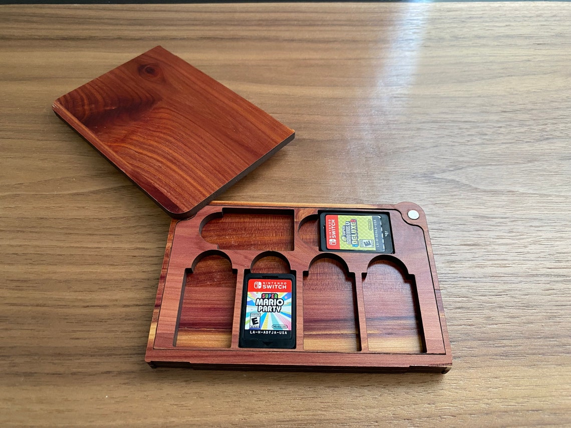 Switch Game Case, SVG, Wood, Laser Cut, Game Cartridge - Etsy