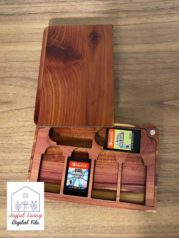 Switch Game Case SVG Wood Laser Cut Game Cartridge - Etsy