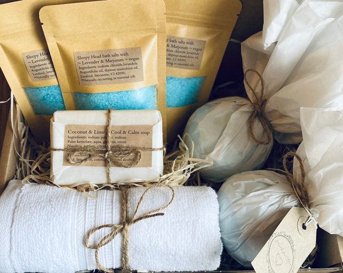 MEN'S Luxury Pamper Gift Box | Grooming Gift Set | Relaxation Gift for ...