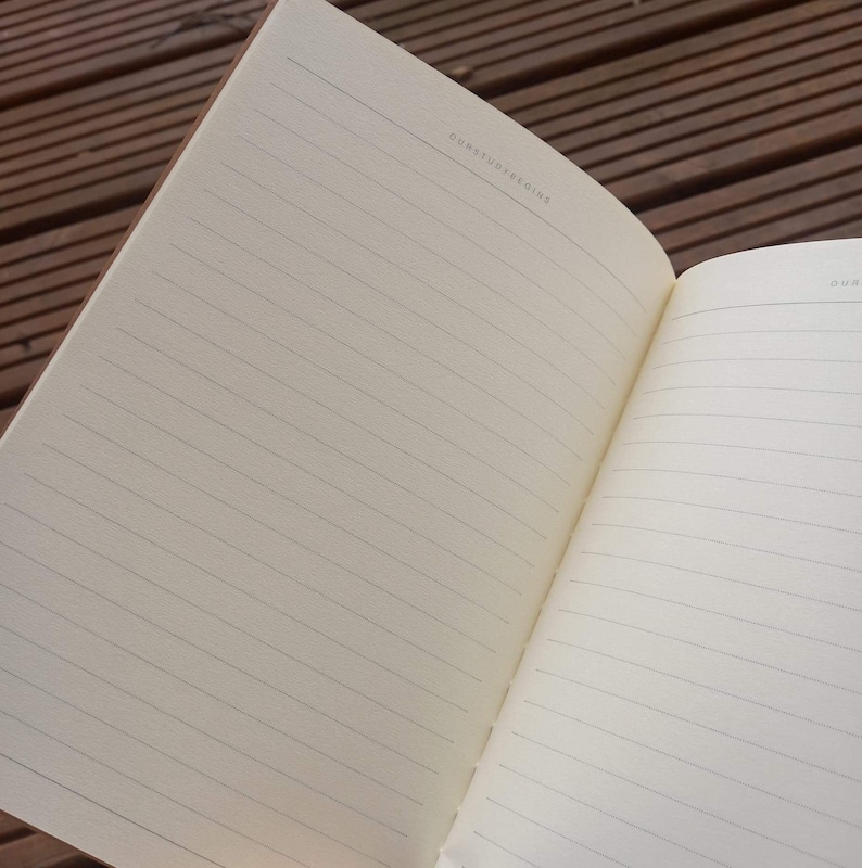 Lot of 2 A5 Kraft Notebook Inserts for Notebook Covers, Lined or Blank ...