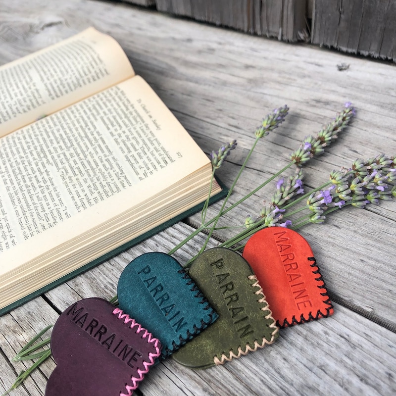 Heart Bookmark - Etsy