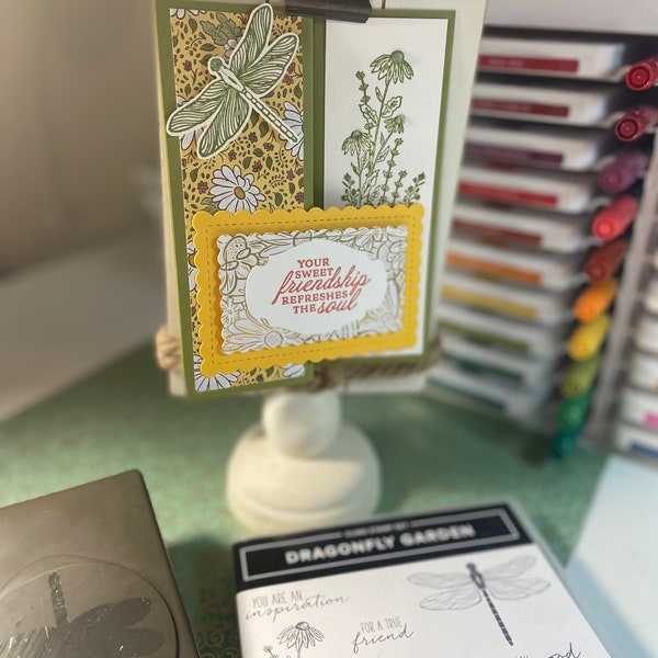 Stampin up Dragonfly - Etsy