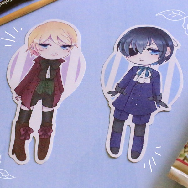 Black Butler Cards - Etsy