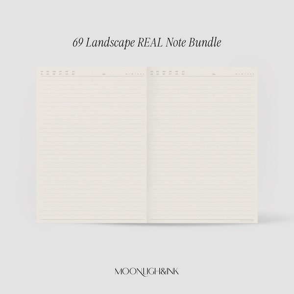 Two Column Notes Template - Etsy