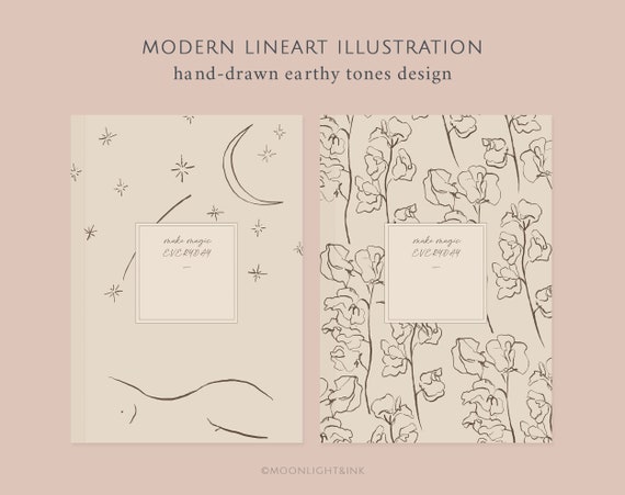Hand Drawn Notebook Covers