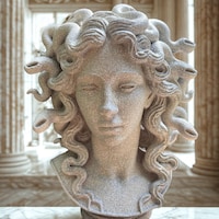 Medusa Statue - Etsy