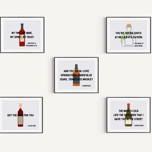 Taylor Swift Alcohol References Digital Art Prints | Etsy