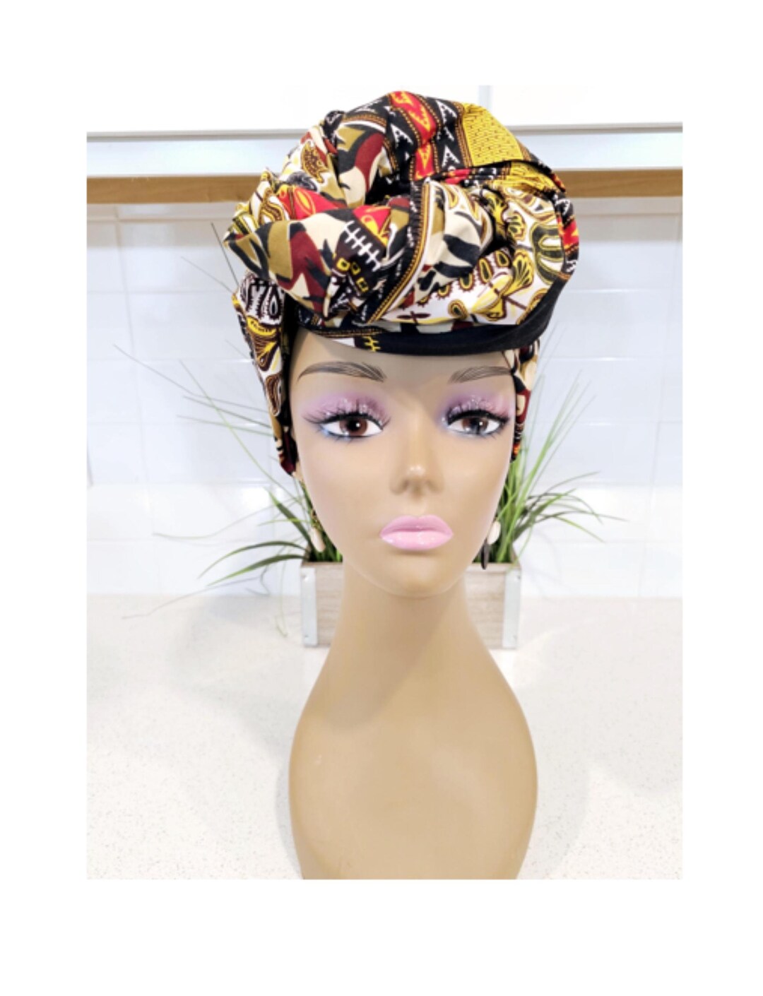 Dashiki Head Wrap: African Ankara Turban Scarf - Etsy