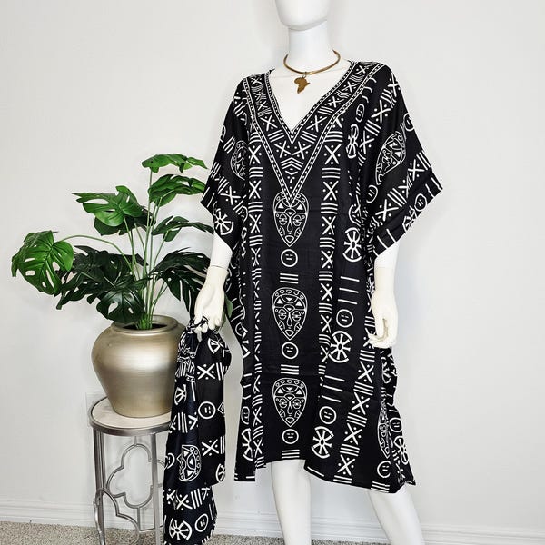 African Moo Moo Dress - Etsy