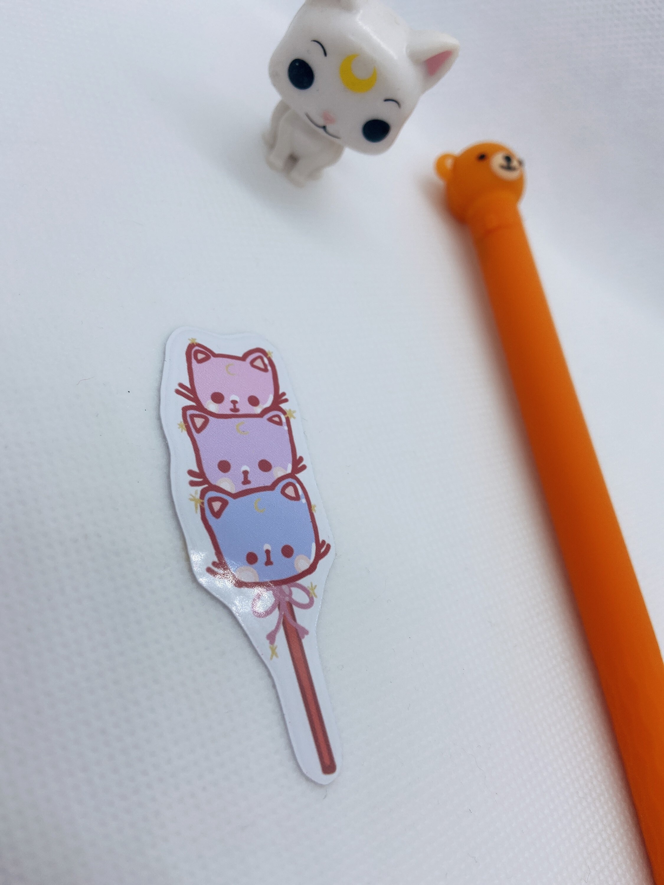 Cat Dango Snack Sticker - Etsy