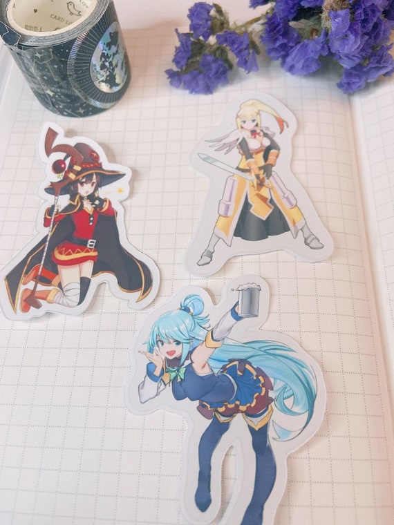 Cute Konosuba Stickers - Etsy