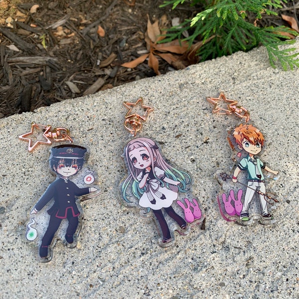 Hanako Kun Keychain - Etsy
