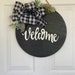 Custom Double Sided Wood Round | Double Sided Wood Hanger | Multi ...