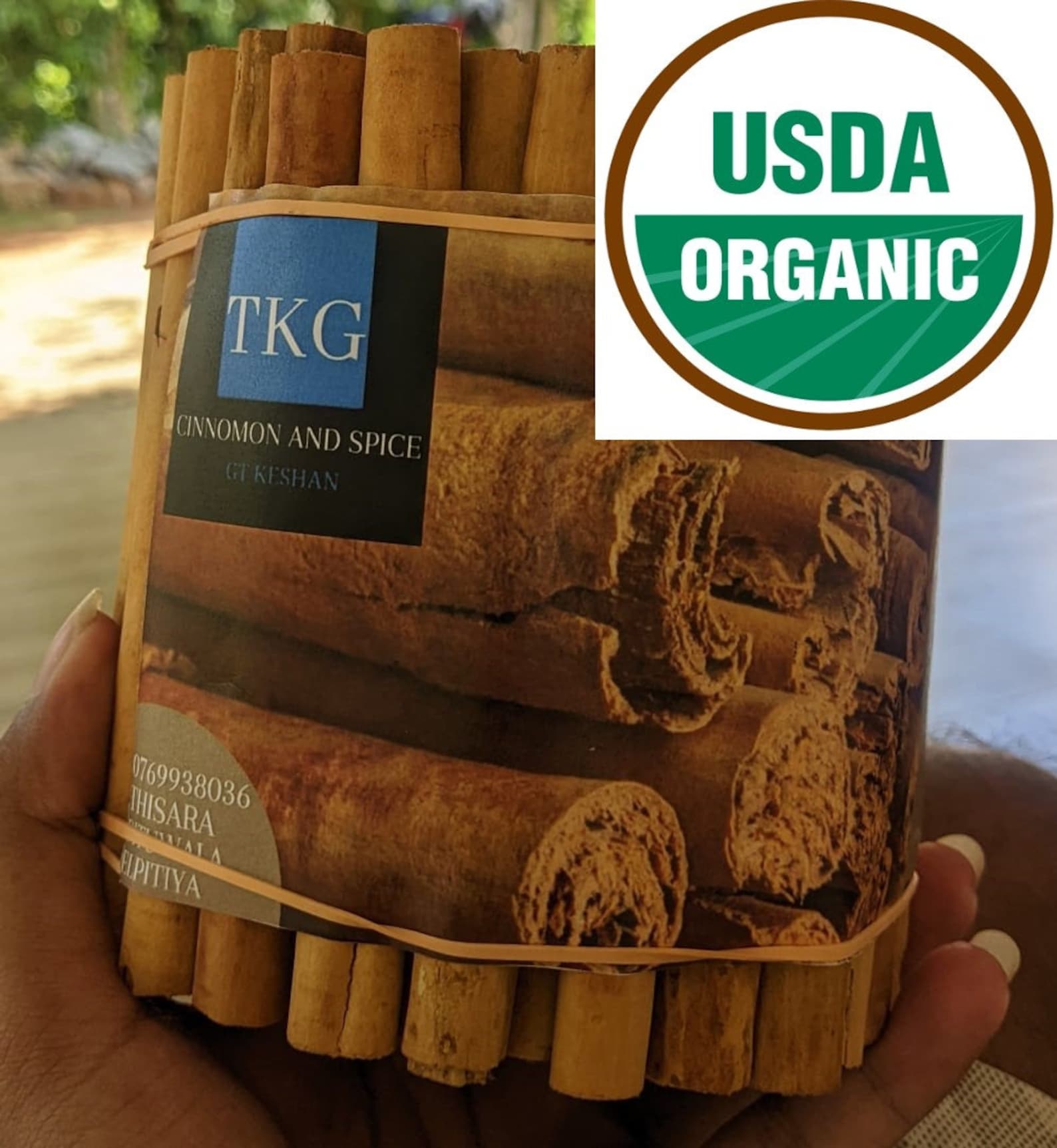 Sri Lankan Pure Organic Ceylon Cinnamon Sticks True Cinnamon - Etsy