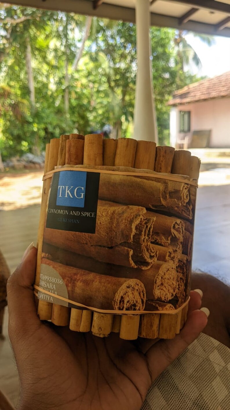 Sri Lankan Pure Organic Ceylon Cinnamon Sticks, True Cinnamon Not ...