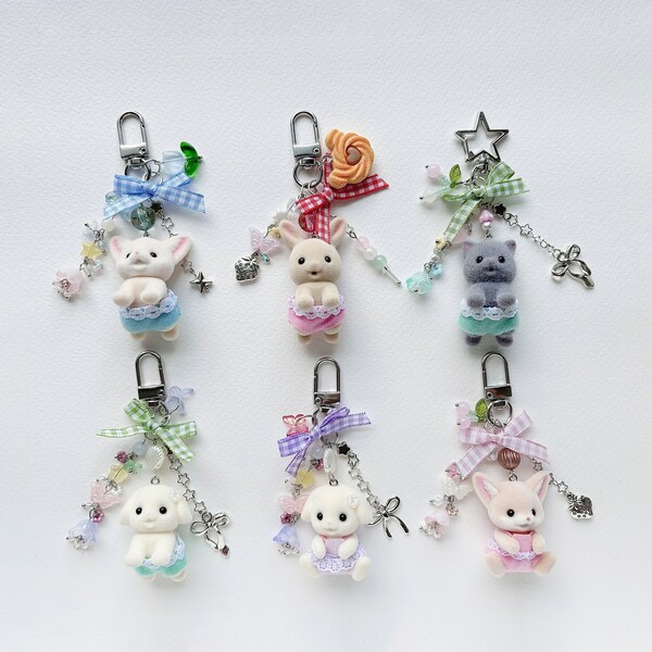 Sylvanian Families Keychain - Etsy