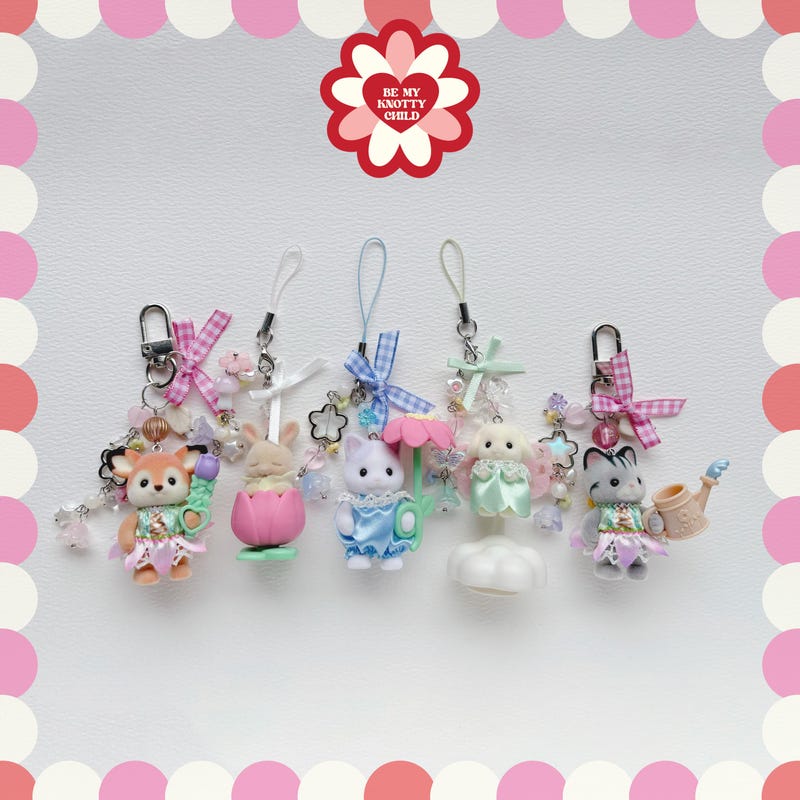 Sylvanian Families Keychain - Etsy
