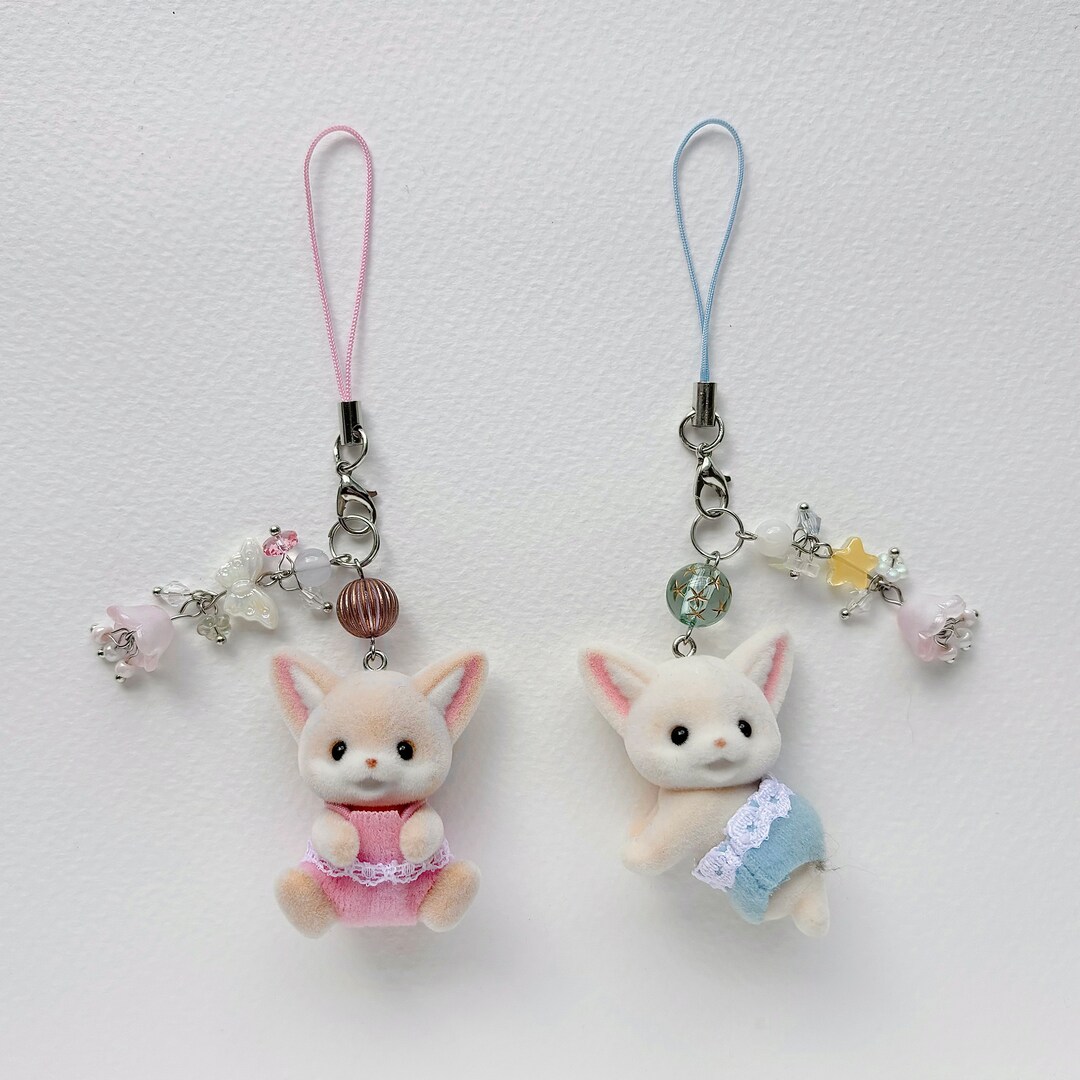 Sylvanian Calico Critter Phone Strap - Etsy