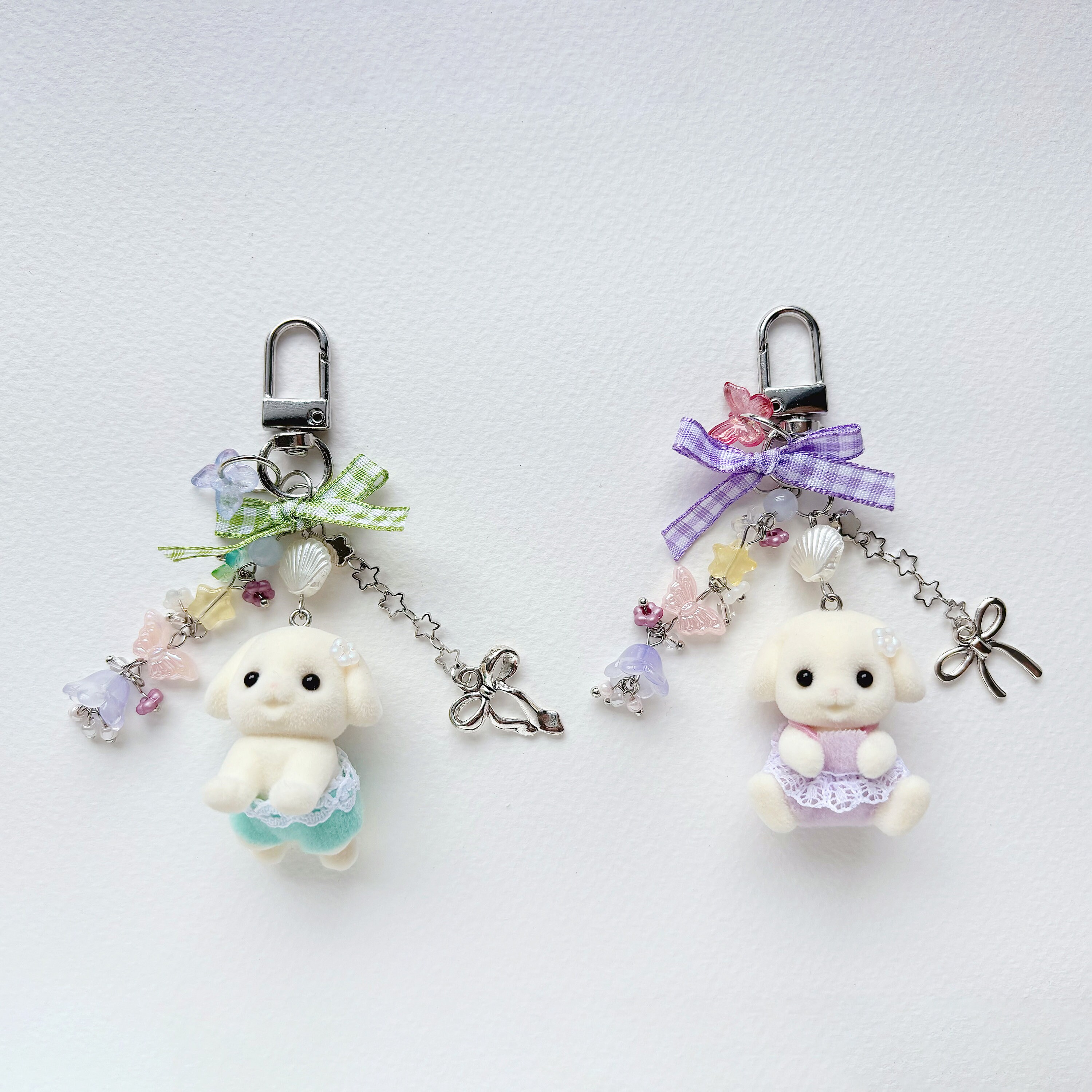 Sylvanian Calico Critter Keychain - Etsy