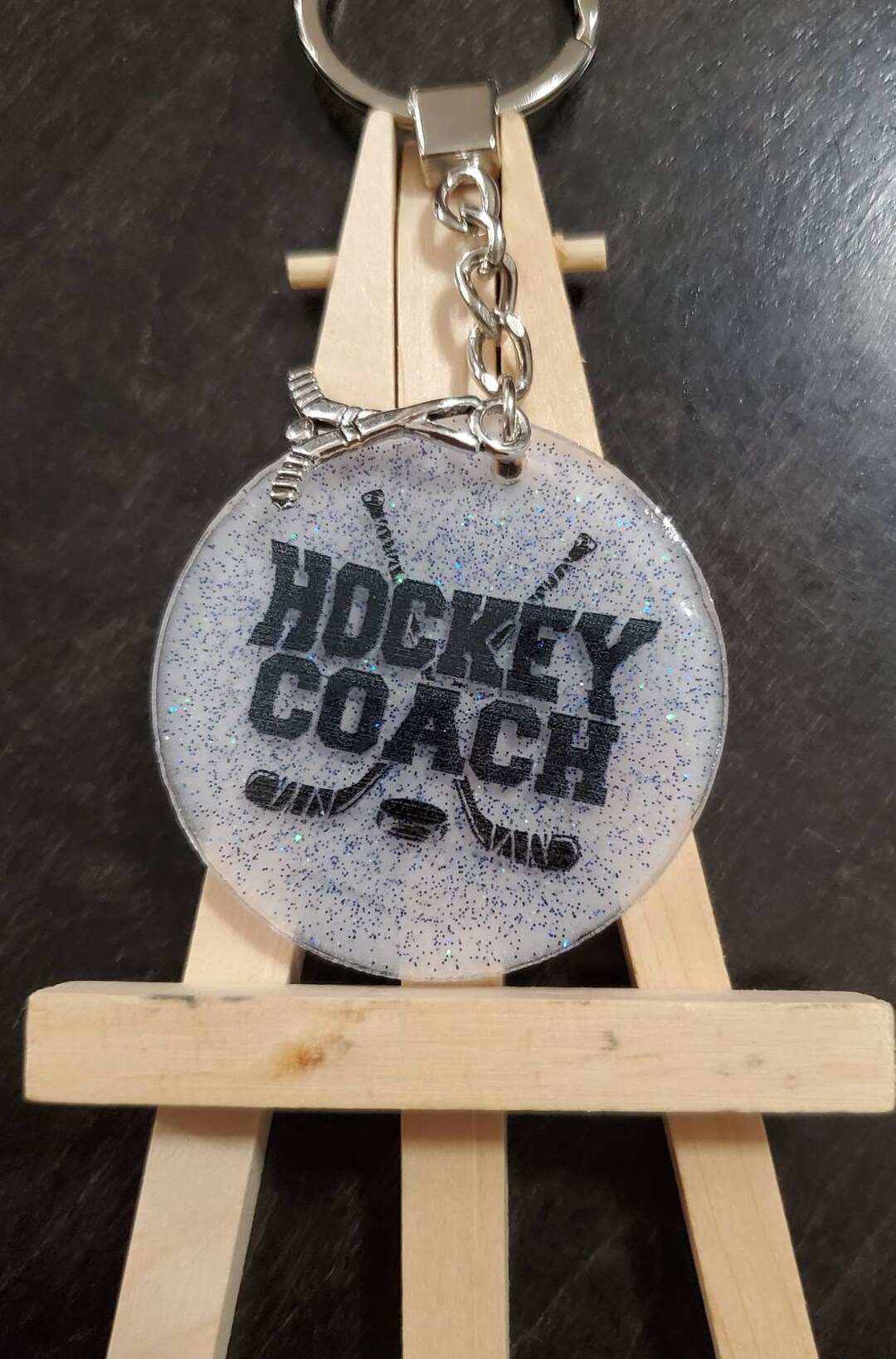 Hockey Coach Keyring - Etsy