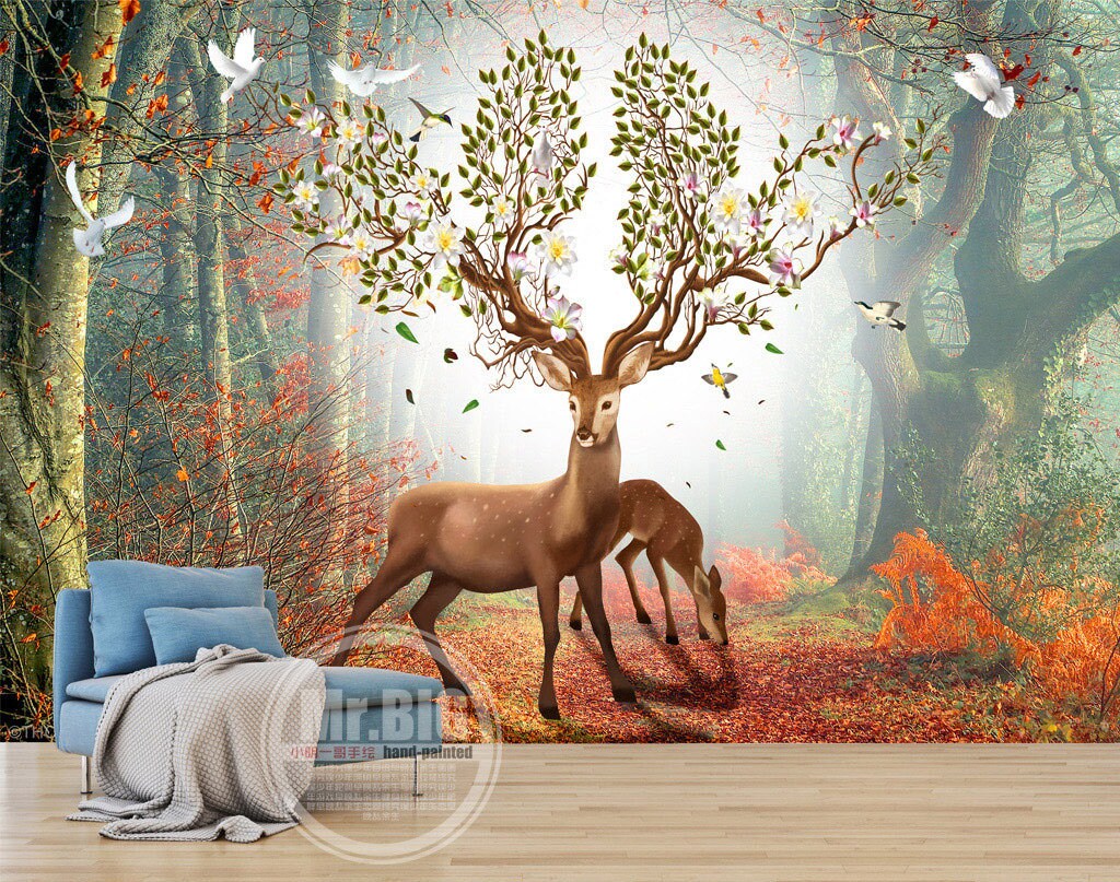 3d Deer Wallpaper